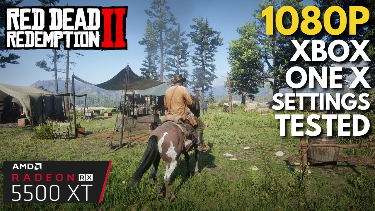 Red Dead Redemption 2 - RX 5500 XT - Xbox One X Settings Tested - YouTube