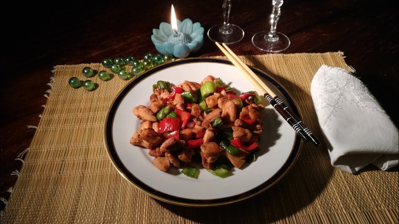 (DİYET) KOLAY ÇİN YEMEĞİ - TAVUK SOTE - "DİET" EASY CHICKEN SOTE - YouTube