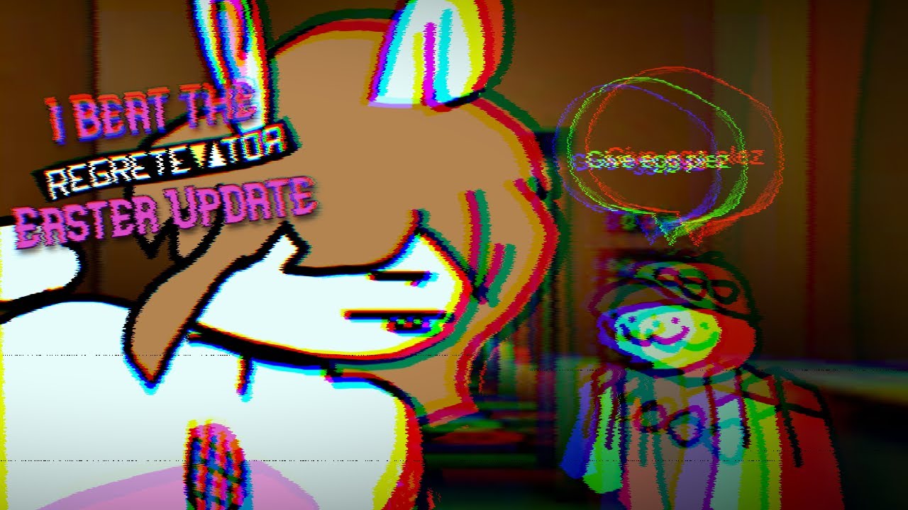Beating Roblox Regretevator's Easter Update - YouTube