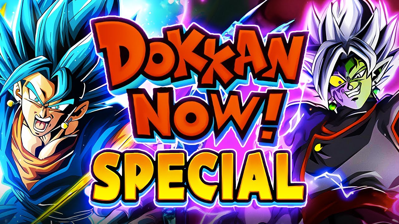 🔴 WWDC DOKKAN NOW SPECIAL!! LR Vegito Blue Fusion Zamasu Animations ...