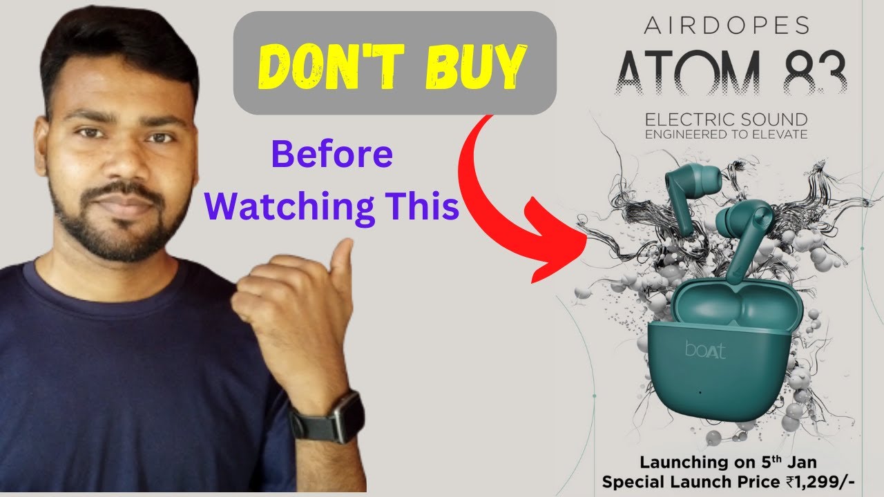 Boat Airdopes ATOM 83 Sale Price Features Details ⚡ Airdopes Atom 83 ...
