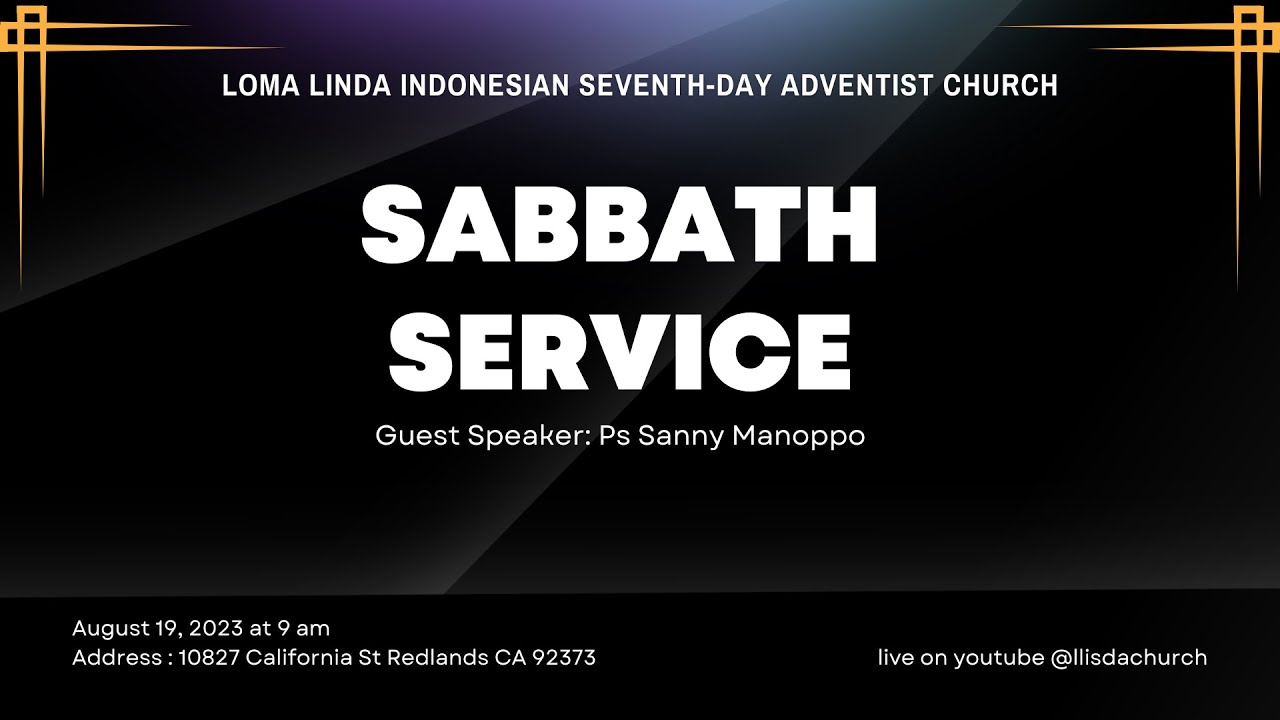 SABBATH SERVICE - YouTube
