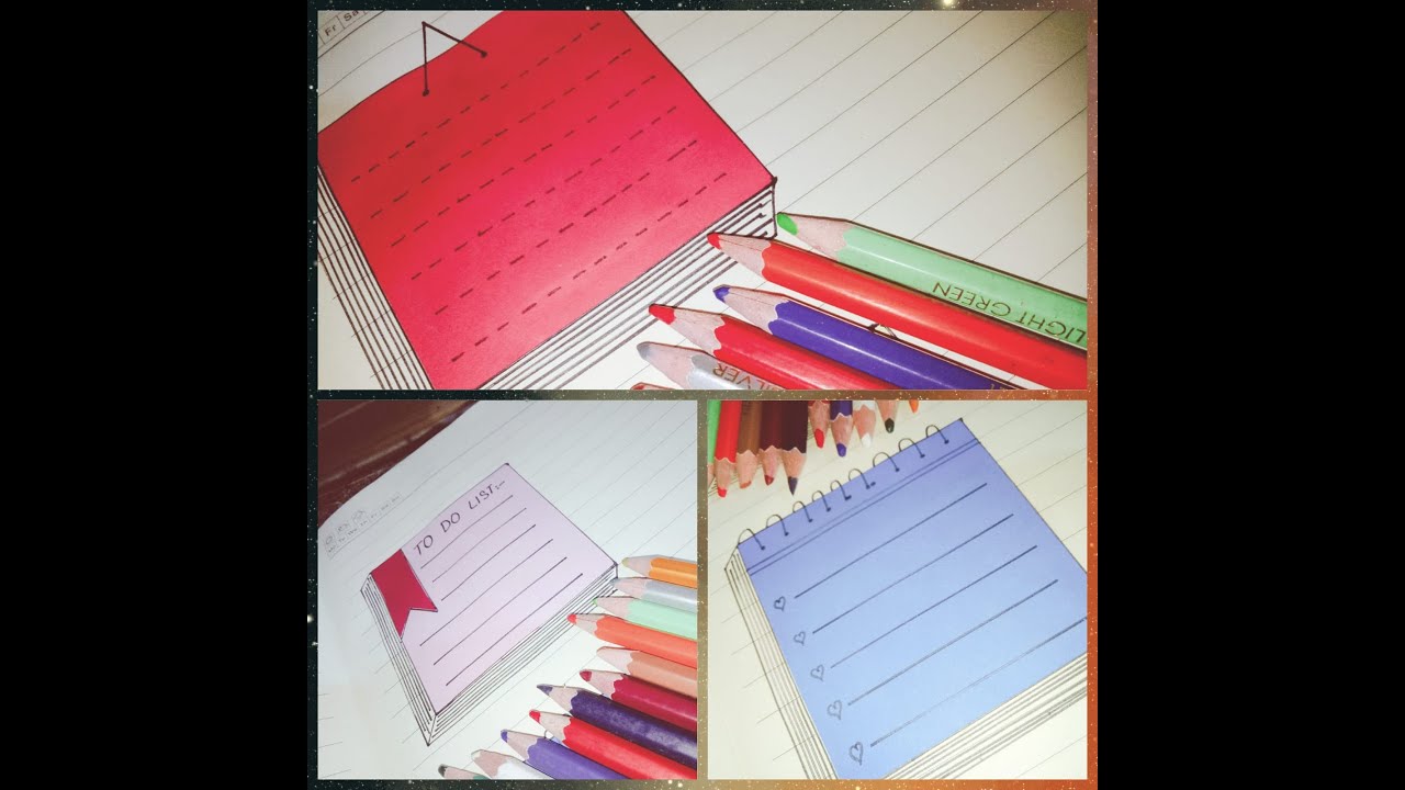 DIY Journal Decoration Ideas With Paper | Easy Diary Decoration ...