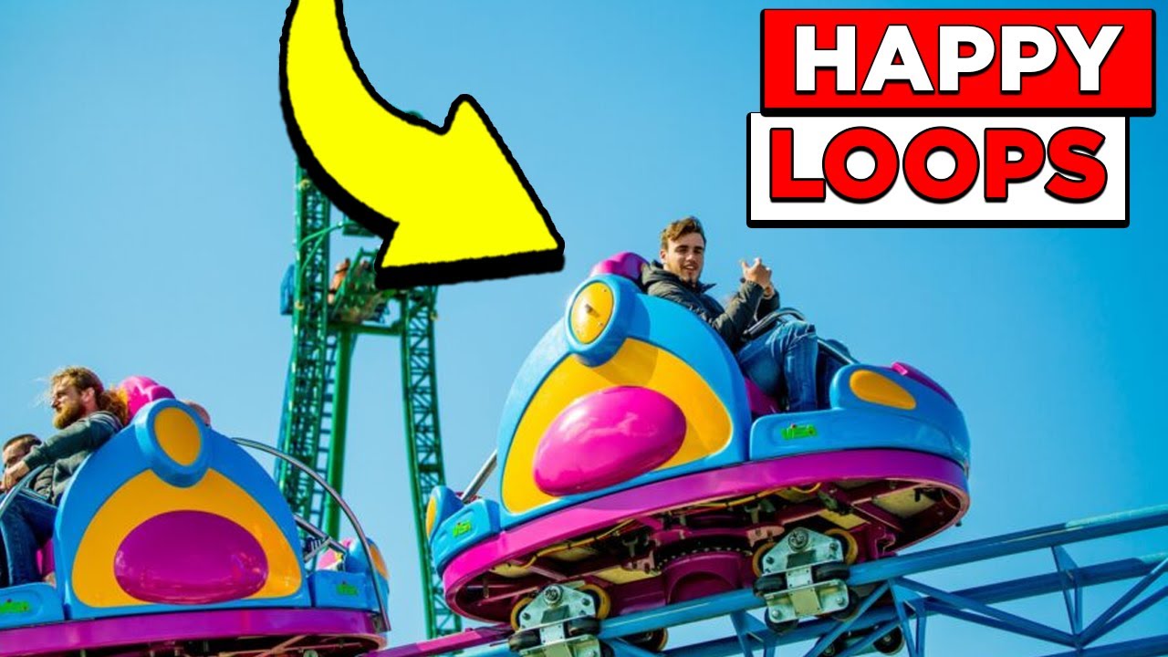 Happy Loops - Energylandia 2024 (4K) (POV) (Zator, Poland) GoPro HERO ...