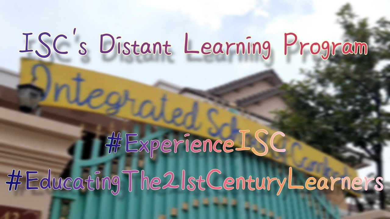 ISC's Distance Learning Program - YouTube