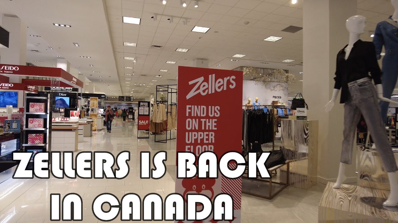Toronto ZELLERS Grand Opening Walk at Scarborough Town Centre - YouTube