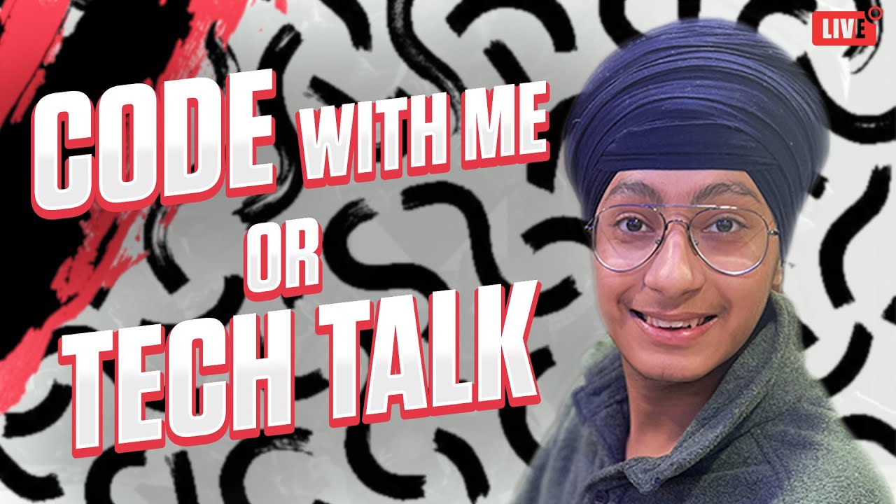 "Live CodeWithMe or Tech Talk - Day 3 | Building & Learning Together ...