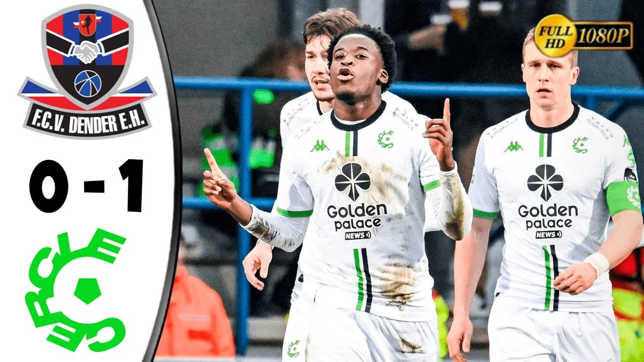 FCV Dender EH Vs Cercle Brugge 0-1 Highlights | Dender - Cercle Bruges | Jupiler Pro League 2025 ...