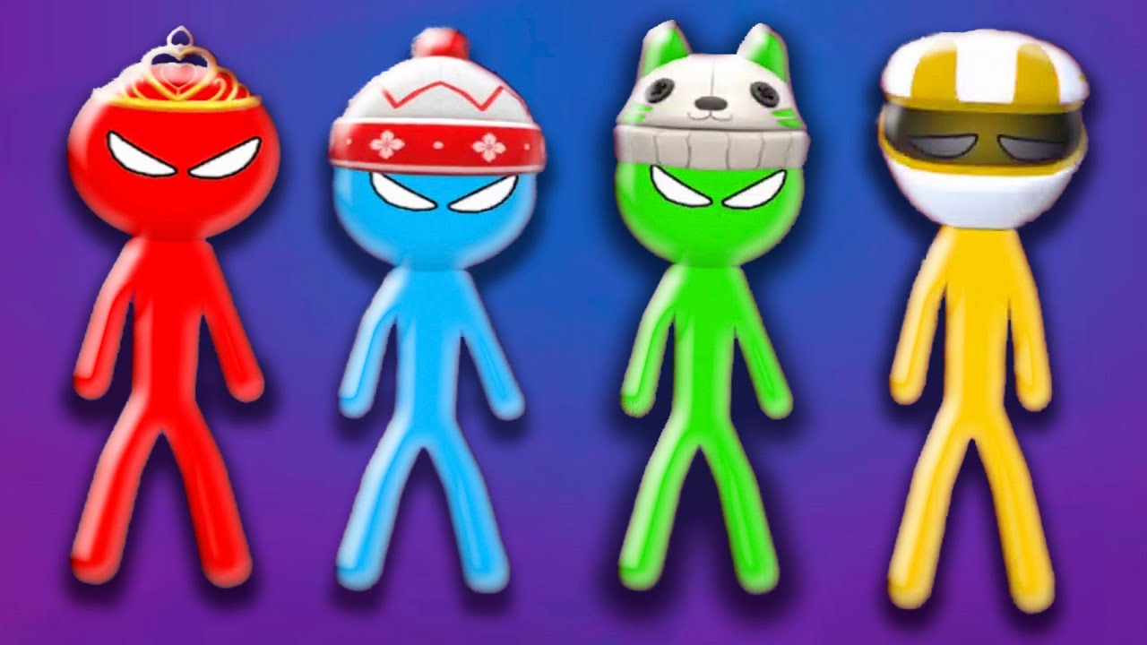 THE STICKMAN MINI GAMES TOURNAMENT Gameplay Waalkthrough STICKMAN PARTY ...