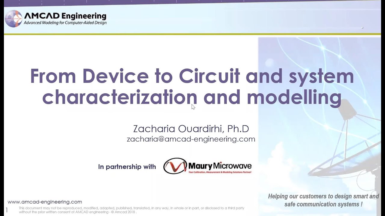 Day-18 - Device to Circuit and System Characterization and modeling ...