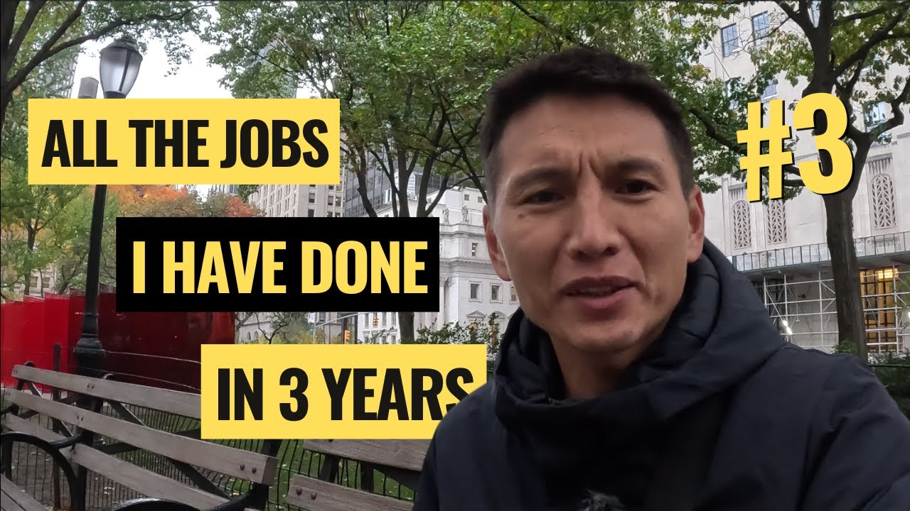 Vlog 3. All the jobs i have done in 3 years - YouTube