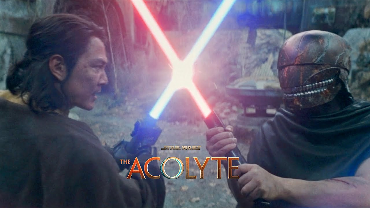 Sol vs Qimir Final Fight Scene | Star Wars : The Acolyte Episode 8 ...