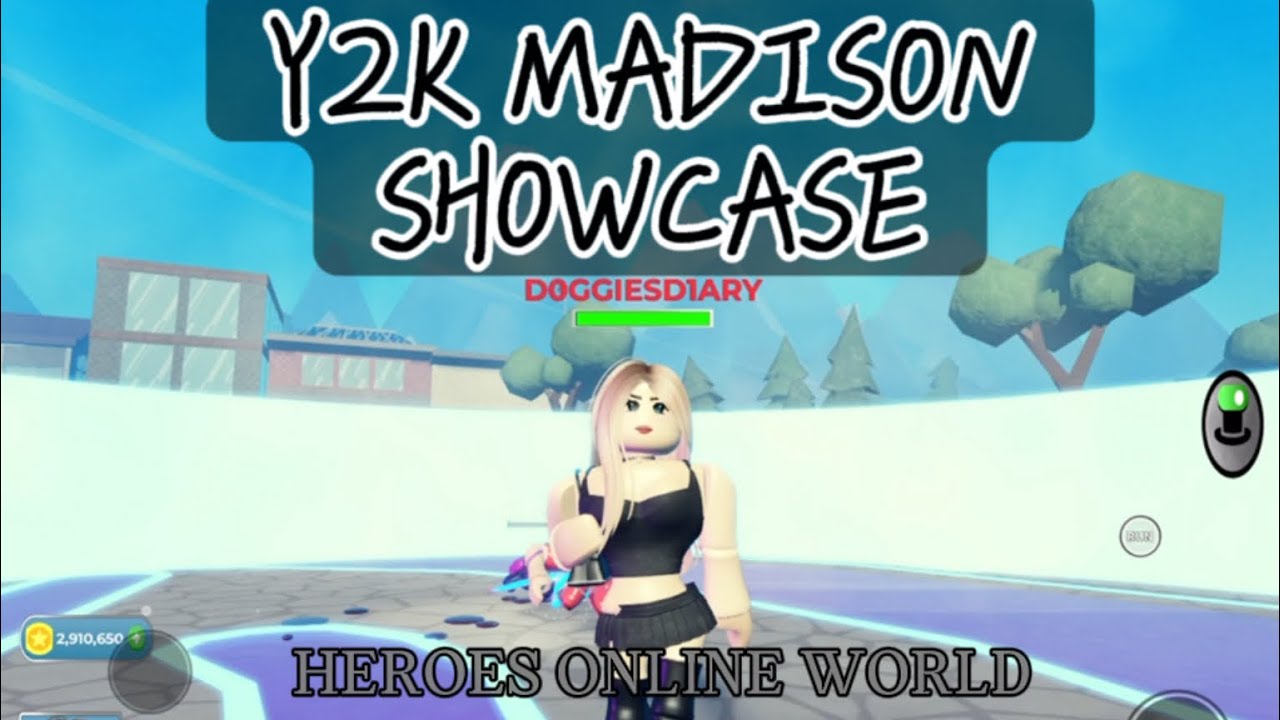 Y2K MADISON SHOWCASE - HEROES ONLINE WORLD - YouTube