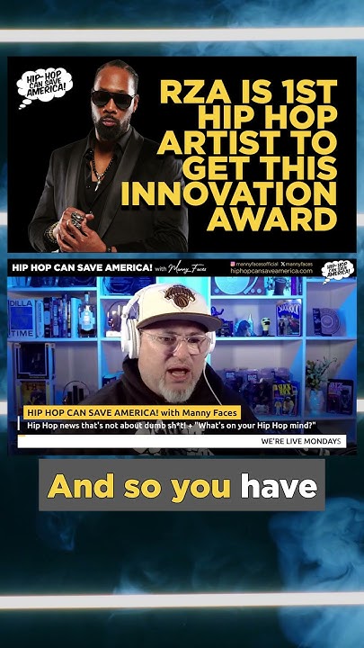 Wu Tang Clan's RZA is first Hip Hop artist to receive NAMM Innovation Award. Yay or meh?? - YouTube