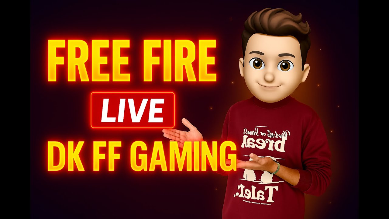DK FF GAMING LIVE STREAM FREEFIRE MAX IN TELUGU - YouTube
