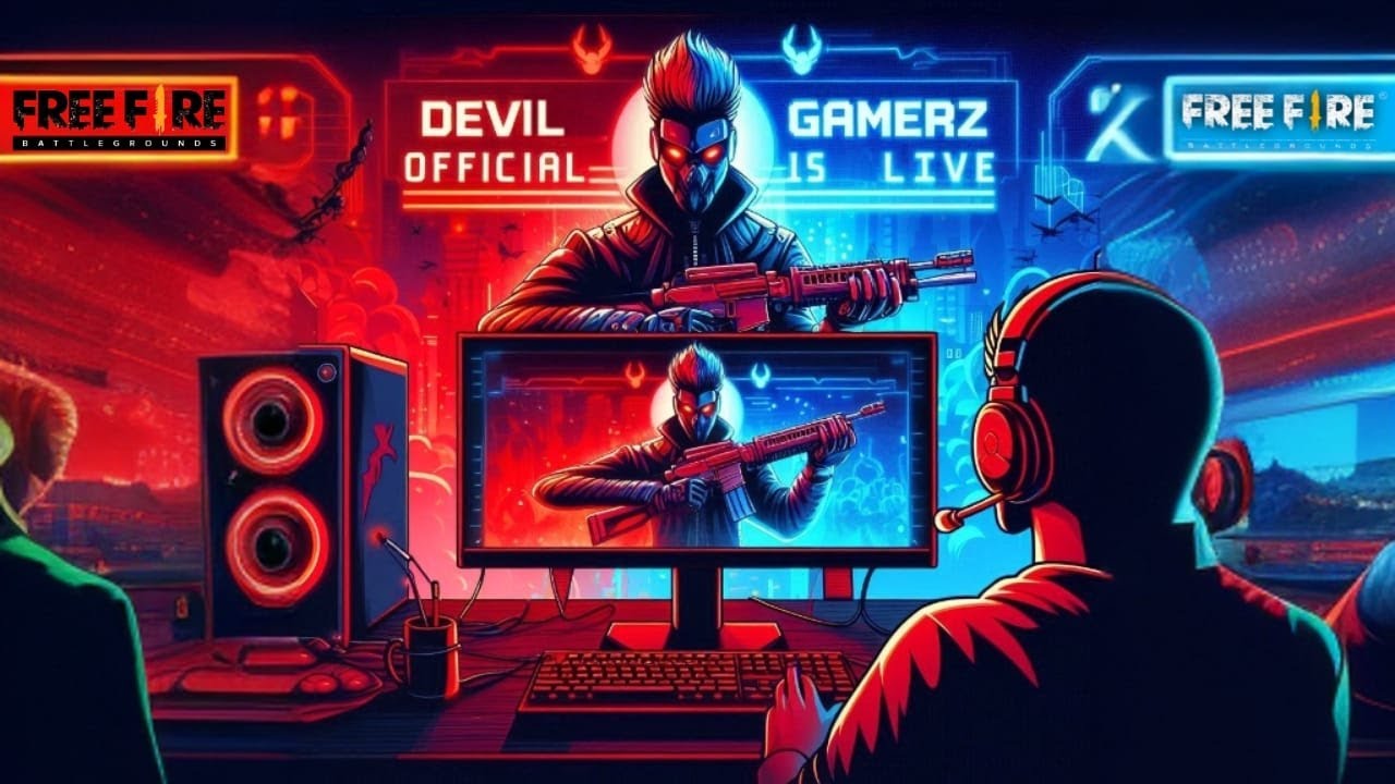 FREE FIRE LIVE WITH DEVIL - YouTube