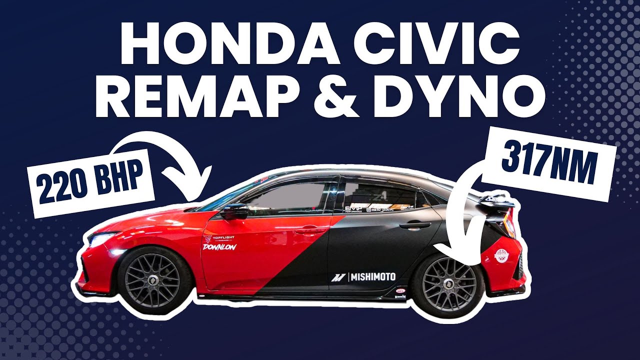 Honda Civic | Viezu Remap & Dyno - YouTube