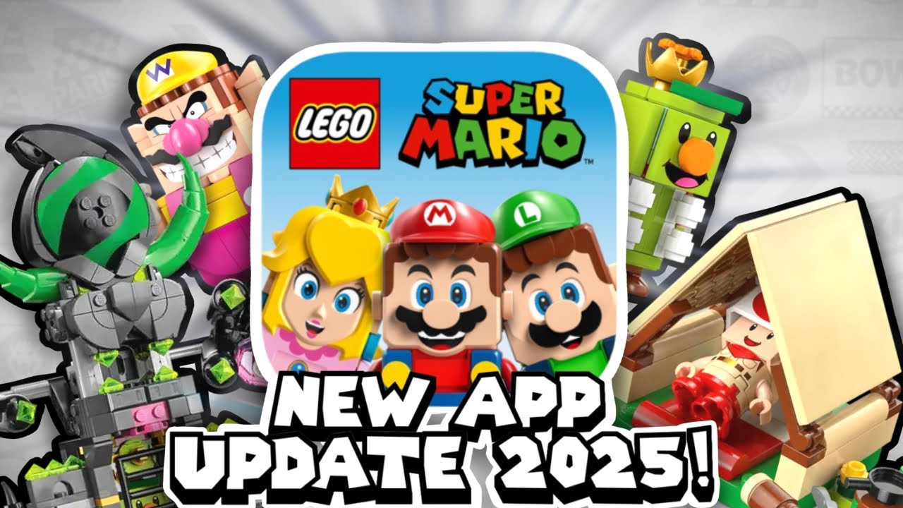 Lego Super Mario App Summer Of 2025 Sets UPDATE!📲 (All Videos) - YouTube