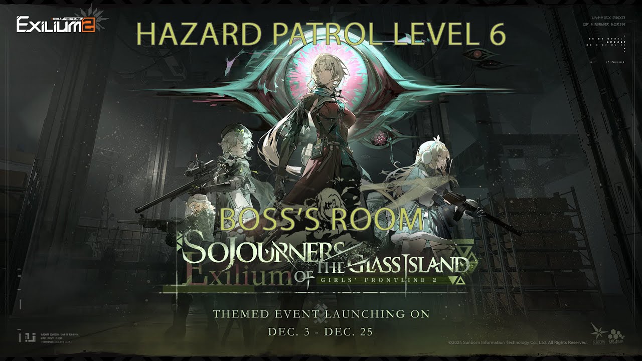 Hazard Patrol Level 6 boss's room | Girls' Frontline 2: Exilium - YouTube