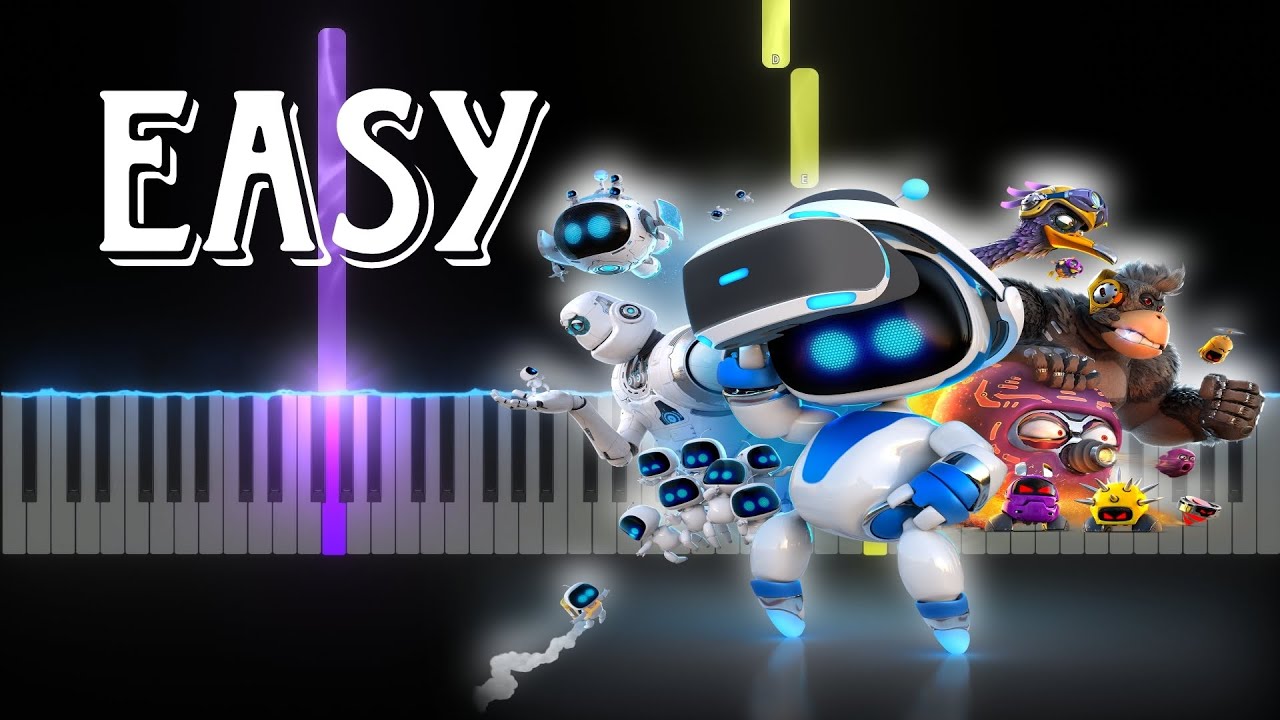 Astro Bot Boss Theme (Easy Piano Tutorial) - YouTube