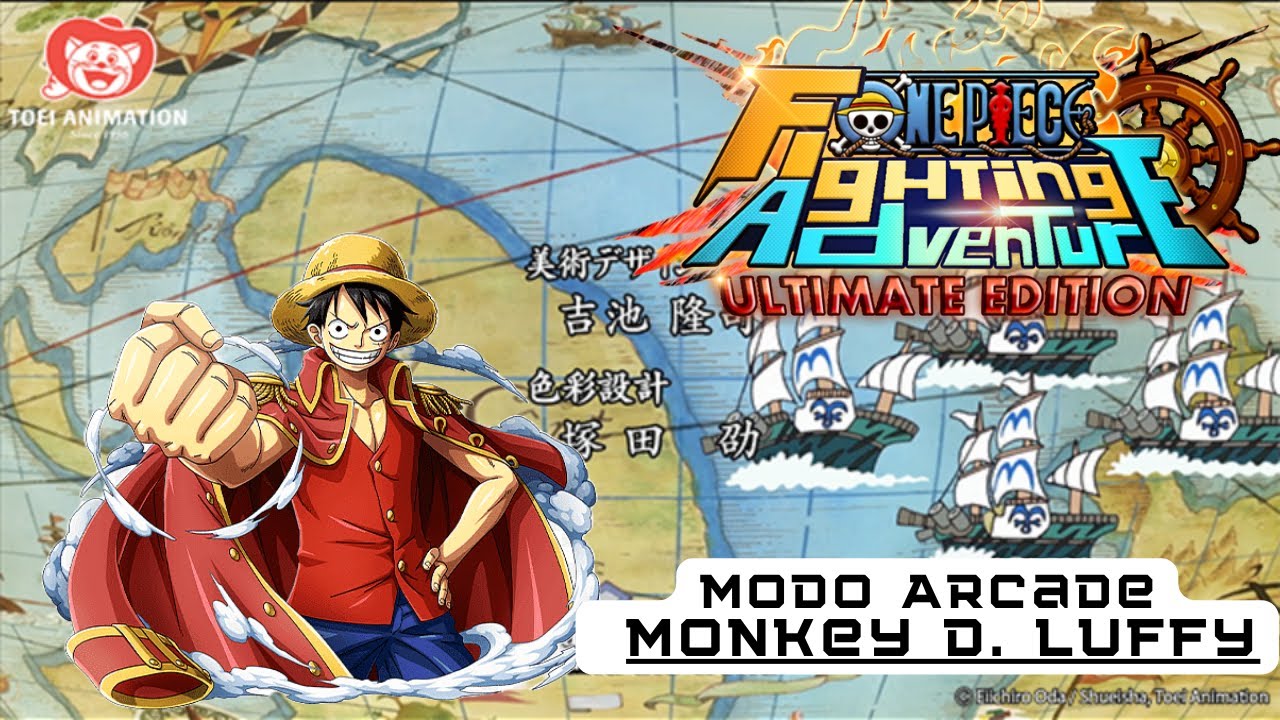 Jugando One Piece Fighting Adventure modo arcade con Monkey D. Luffy ...
