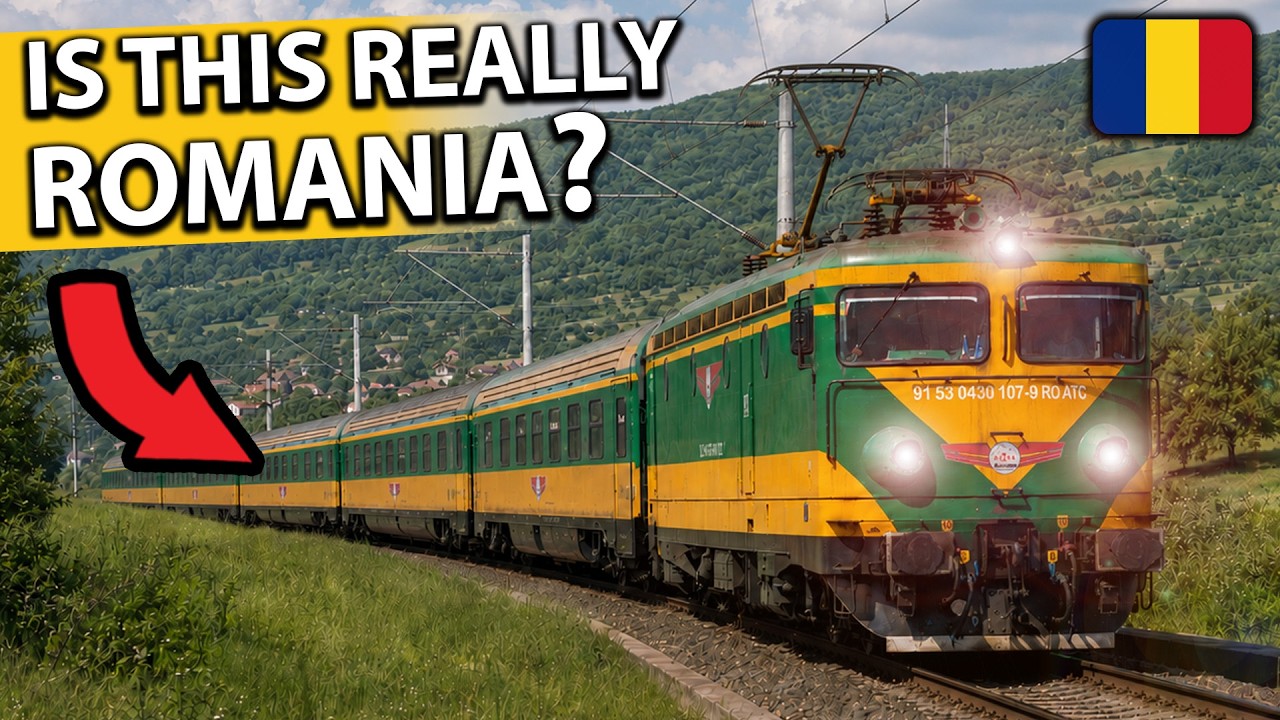 Inside Romania's STRANGE Secret Luxury Night Train - YouTube