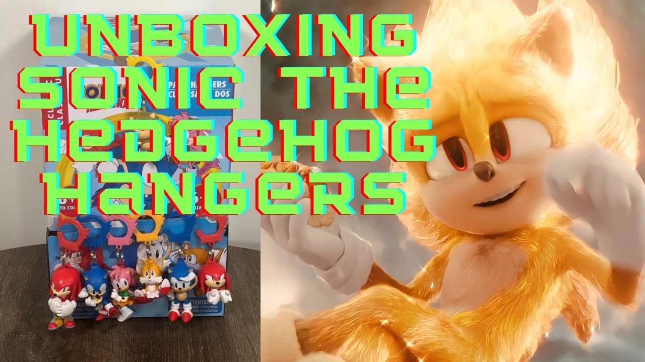 Sonic the Hedgehog Backpack Hangers S4 Unboxing Review (Collect 6 + 1 ...
