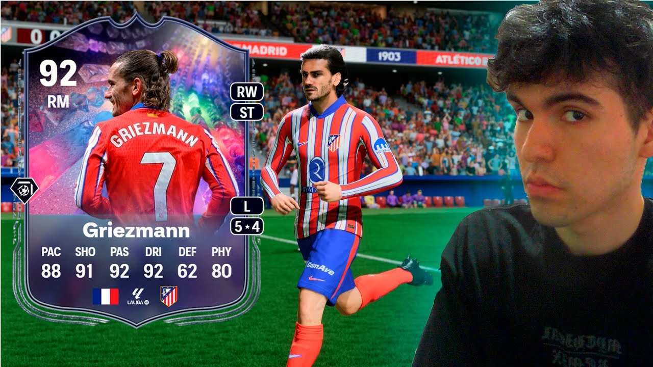 Probé a GRIEZMANN NUMBER FUT y es DIOS!!! EA FC 25 - YouTube