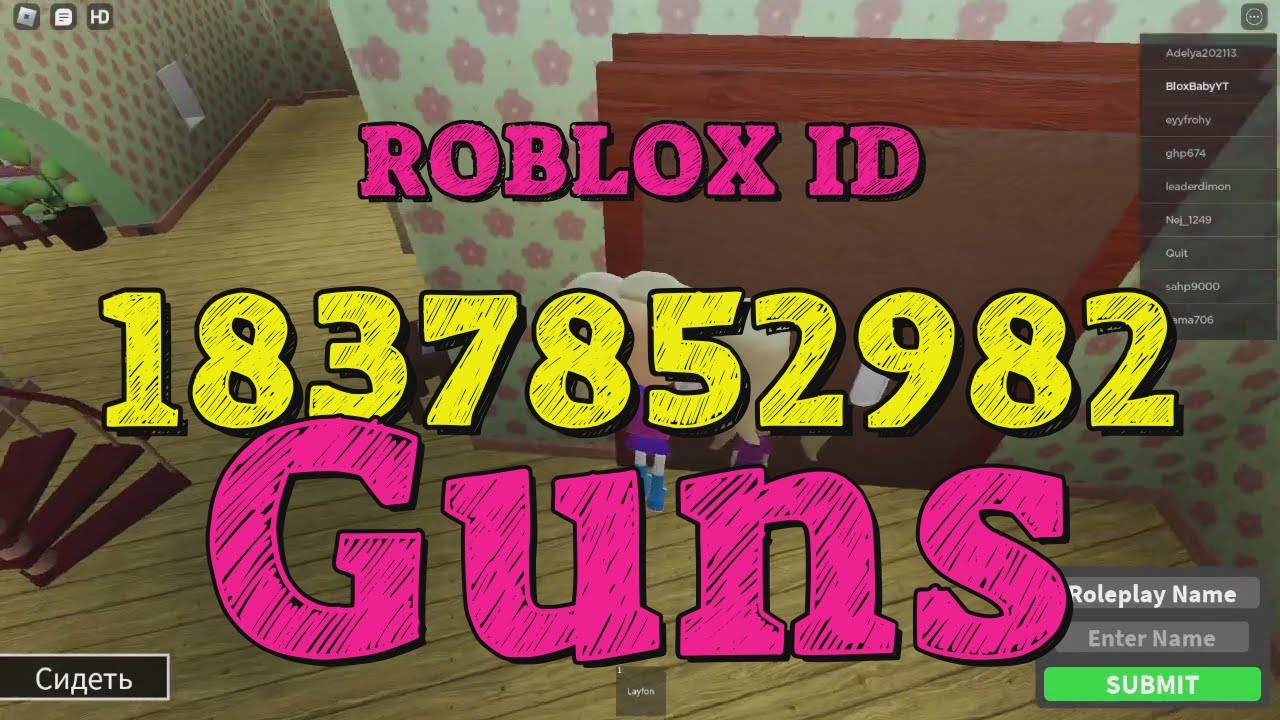 GUNS Roblox Song Codes - YouTube