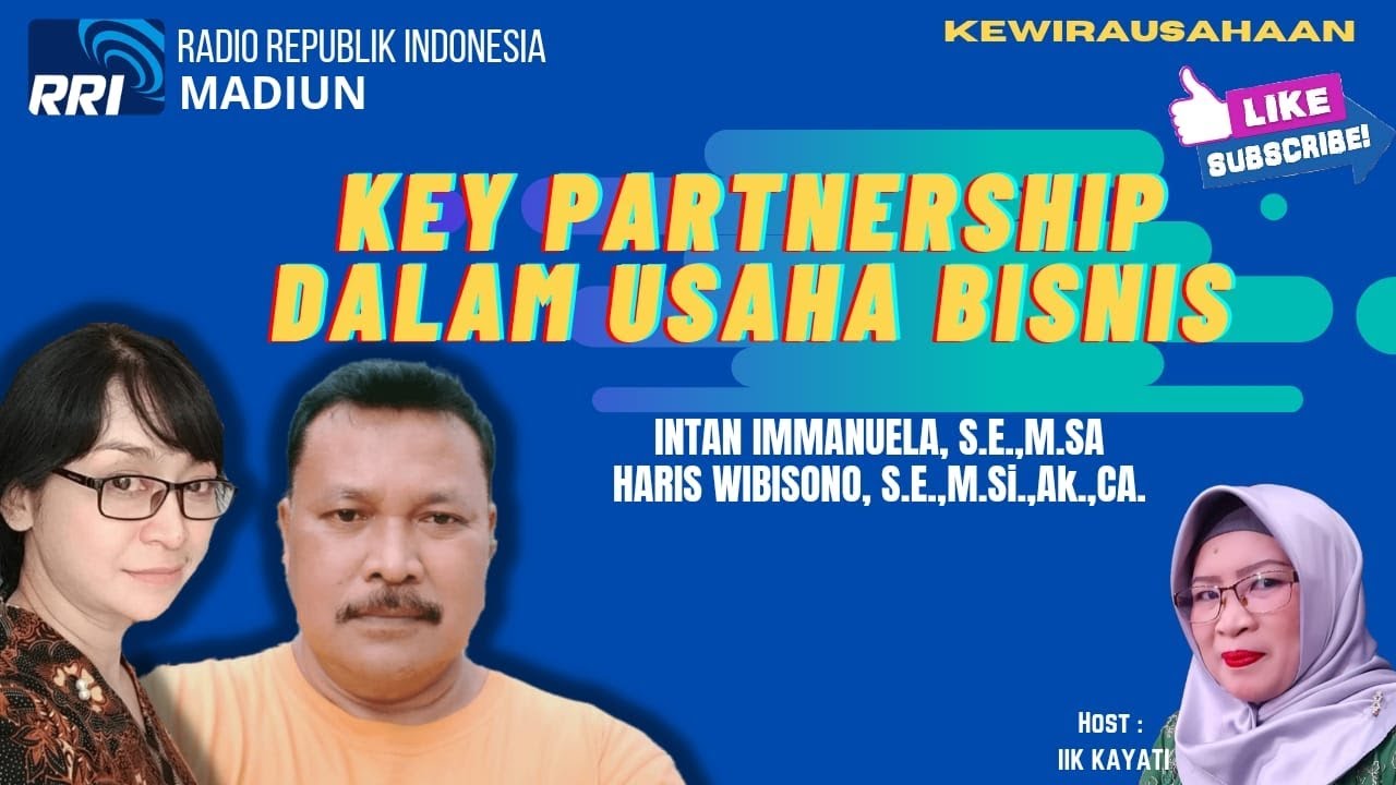 KEWIRAUSAHAAN - "KEY PARTNERSHIP DALAM USAHA BISNIS" - YouTube