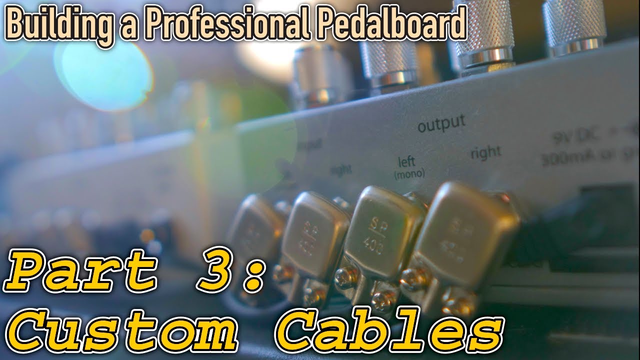 Assembling Square Plug SP400 & 550-S Patch Cables - YouTube