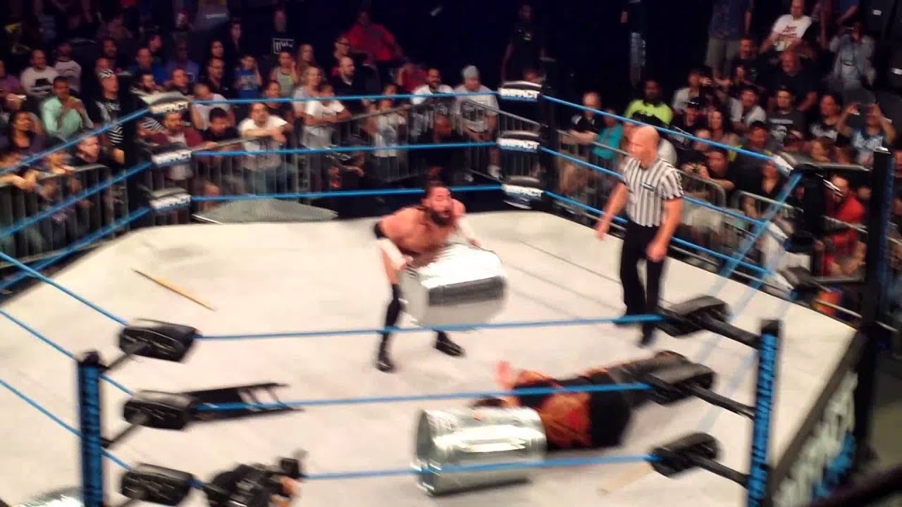 6/27/15 TNA-NYC Bram vs Abyss HARDCORE Action - YouTube