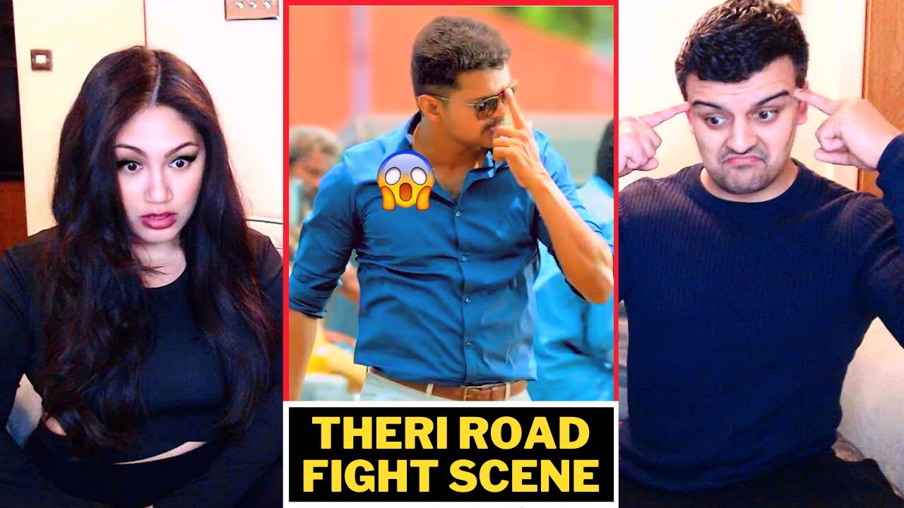 VIJAY - ROAD FIGHT SCENE REACTION | #ThalapathyVijay - YouTube