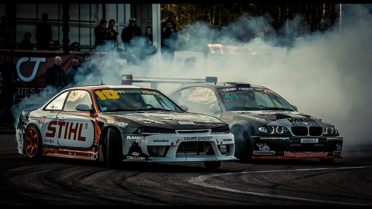 Drifti meistrivõistluste esimene etapp - YouTube