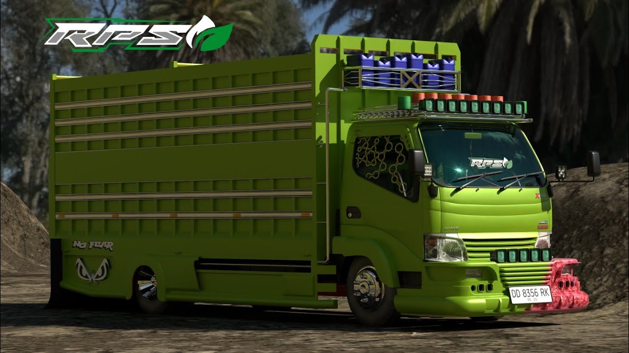 RILIS🔥 LIVERI TRUK SULAWESI RPS || MOD DUTRO BY DAENG MUANG ID || BUS ...