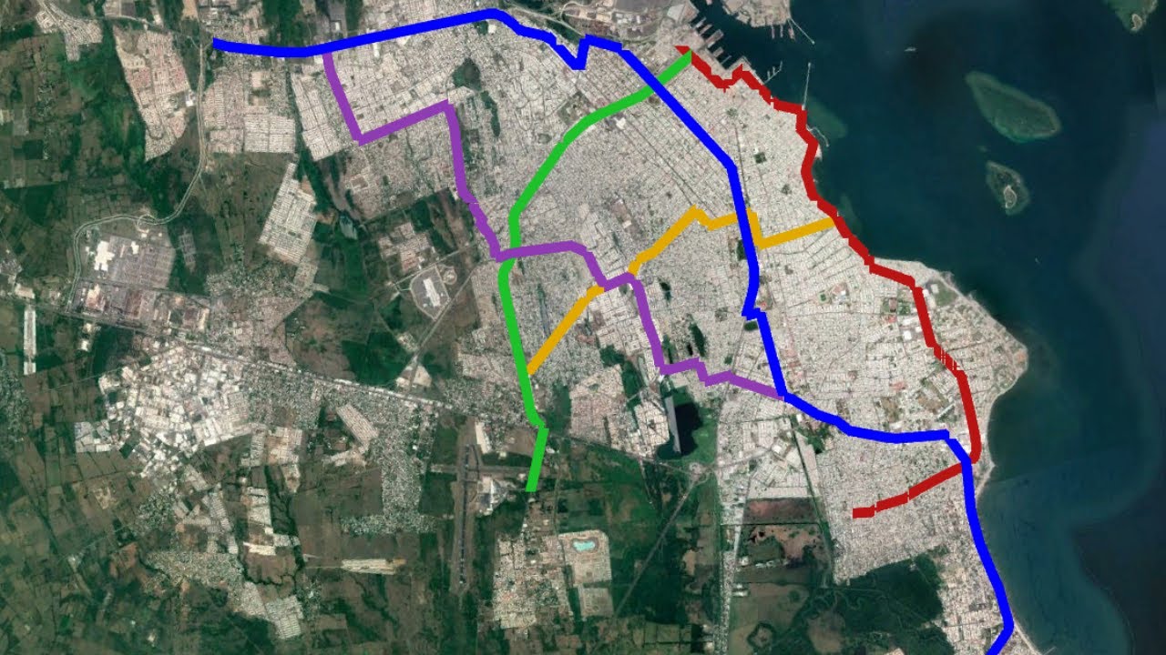 Diseñando líneas de metro en México #4 Oaxaca y Veracruz - SNT VTC ...