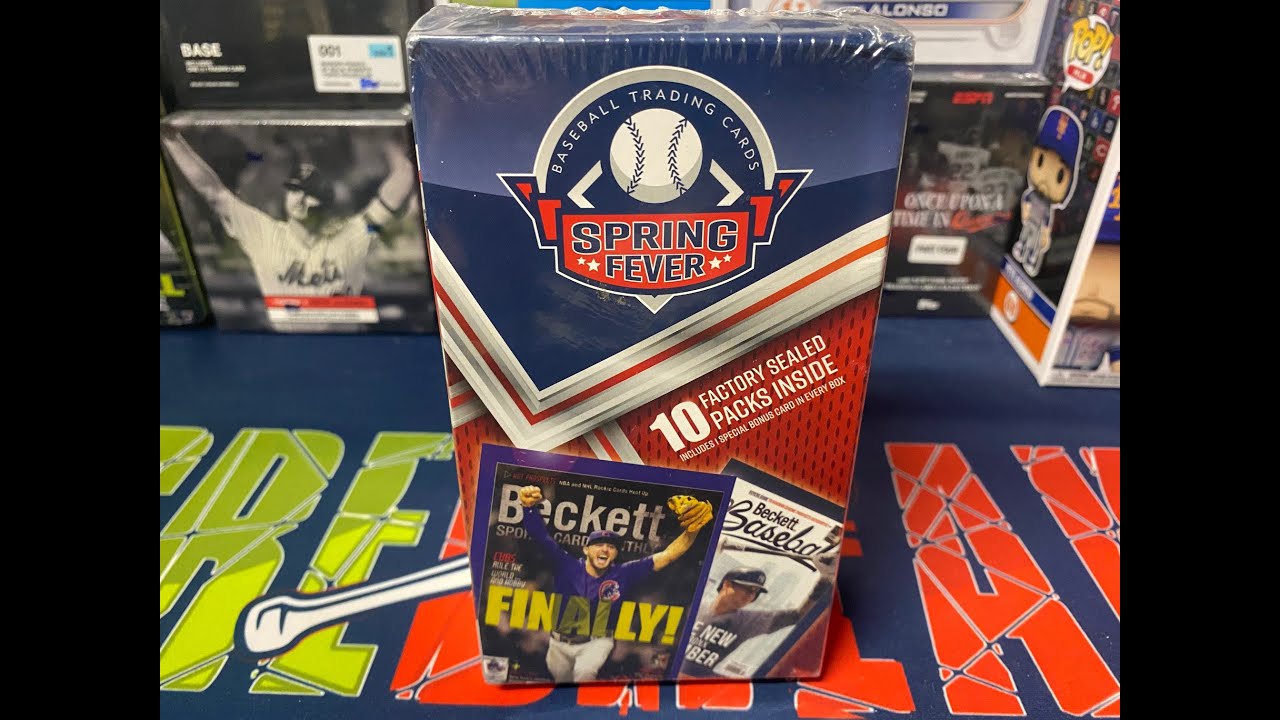 Spring Fever Baseball Mystery Box!! Seeing How This Box From 2017 Is ...