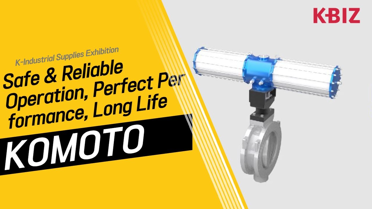 KOMOTO-Industrial Valves - YouTube