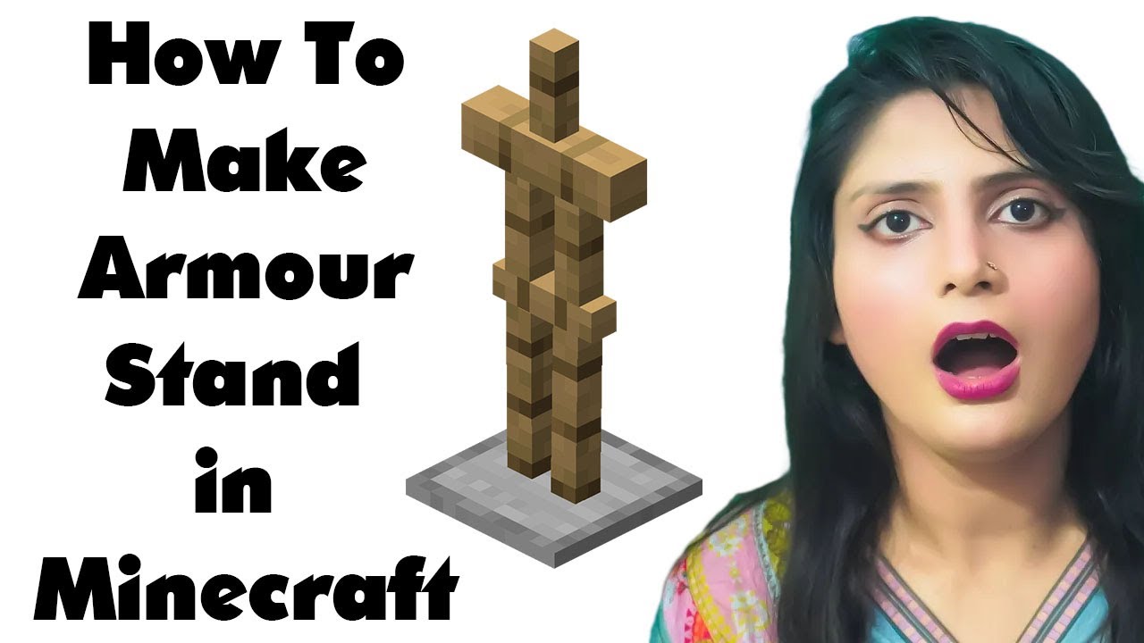 How to make Armour Stand in Minecraft | Minecraft mein Armour Stand ...