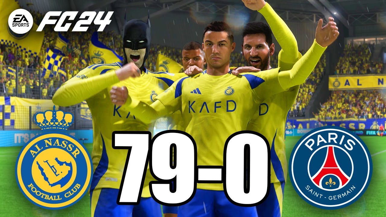 FC24 | RONALDO, MESSI, SPIDER MAN, DONALD DUCK, ALL STARS | AL NASSR 79 ...