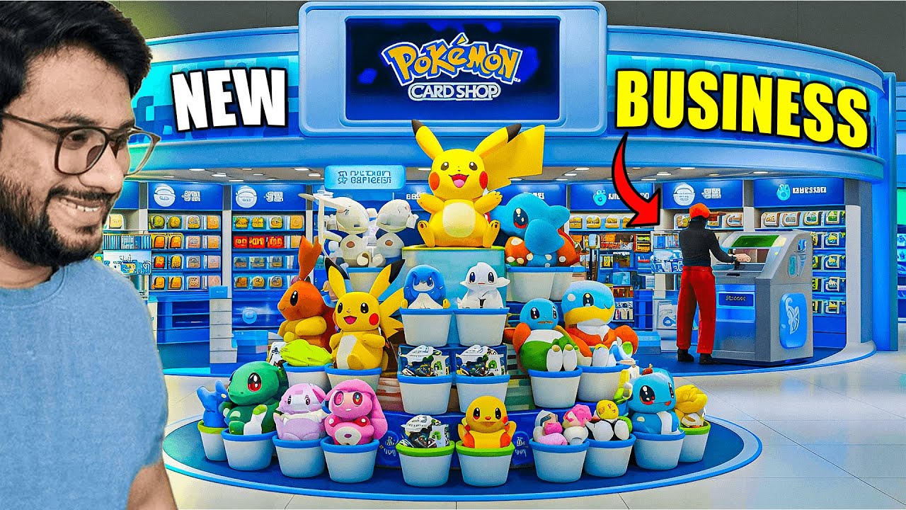 FINALLY STARTED A POKEMON CARD SHOP IN THE MARKET - TCG Card Shop ...