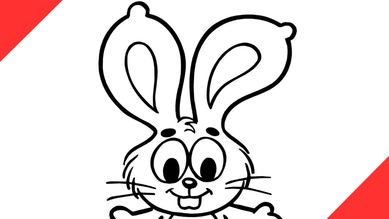 HOW TO DRAW Monica's RABBIT step by step - YouTube