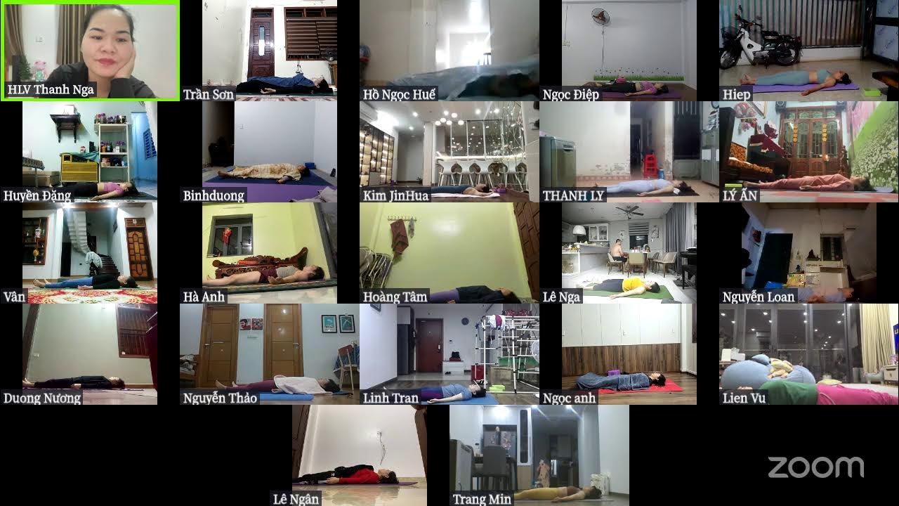 Yoga Trực Tuyến |5h00 Ngày 27/12/2024| Yoga Trị Liệu | Giảm Đau Vai Gáy | HLV Thanh Nga - YouTube