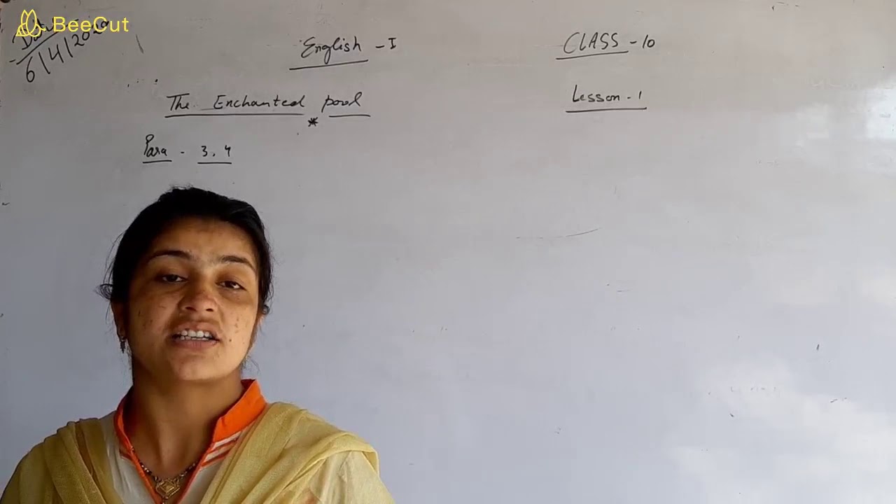 CLASS 10, ENGLISH 1,LESSON 1 - YouTube
