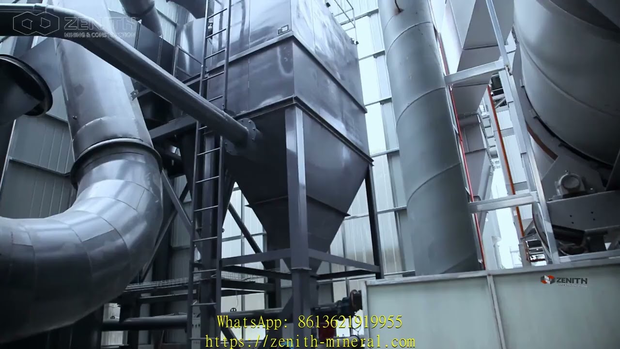 slag crushing machine - YouTube