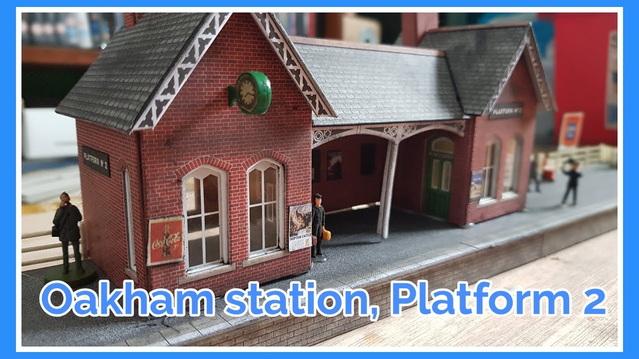 Oakham station Platform 2 is done, Metcalfe country station - YouTube