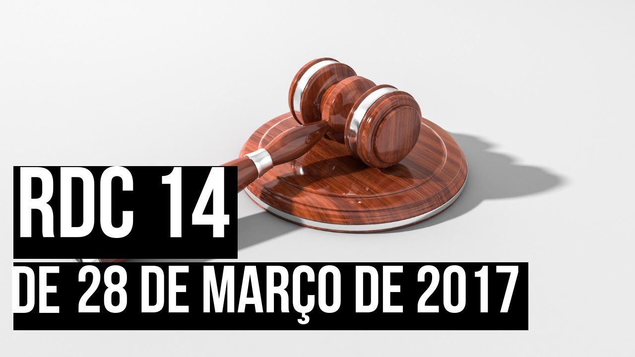 RDC 14 DE 28 DE MARÇO DE 2014 - YouTube
