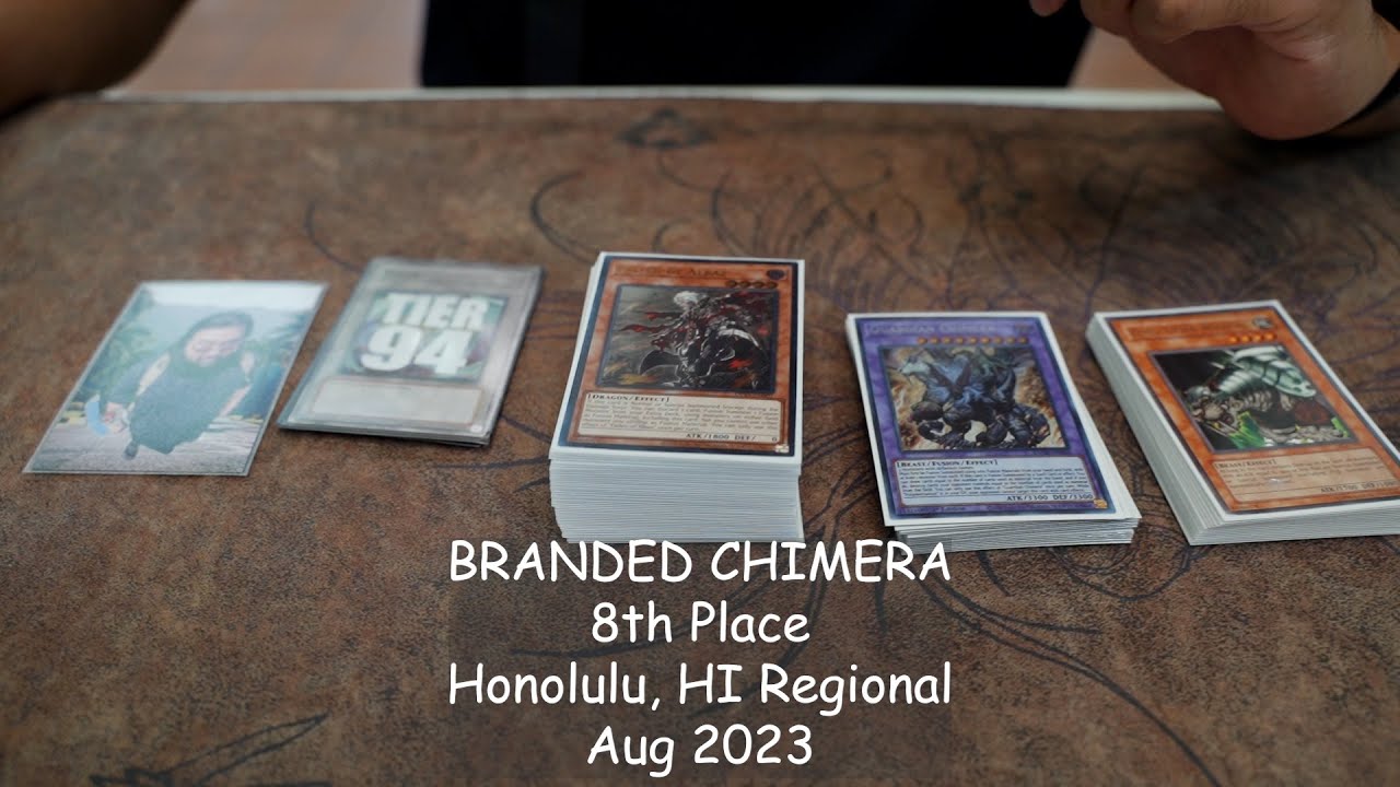 Yu-GI-Oh! Regional Top 8 (8th Place) Branded Chimera Deck Profile ...
