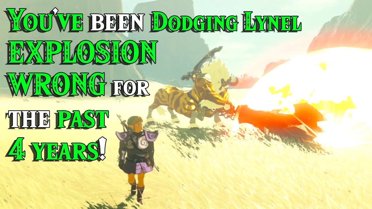 Bomb Dodge ANY attack in the ENTIRE GAME in Zelda Breath of the Wild ...
