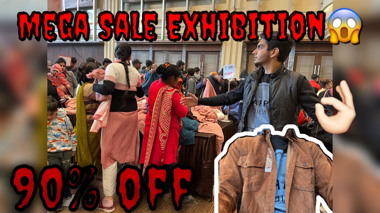 World’s Biggest Cloth Exhibition in Delhi🥵 - YouTube
